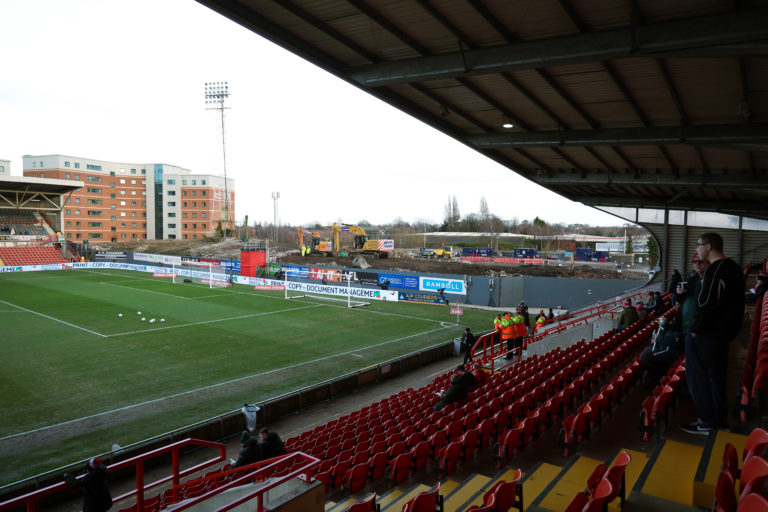 Kop redevelopment update as Wrexham Council 'waiting for completion'