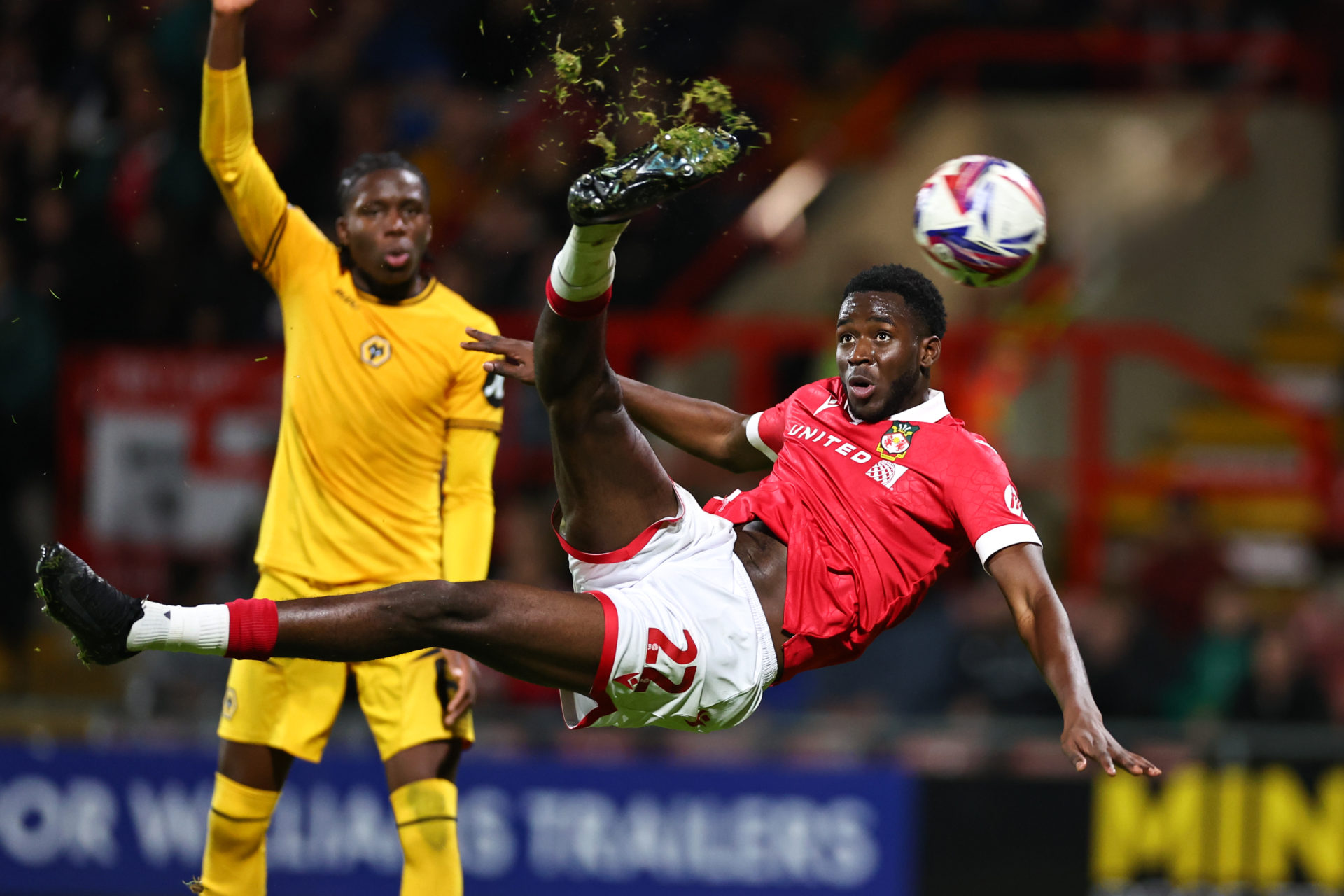 Modou Faal sends message to Wrexham's Jacob Mendy ahead of ...