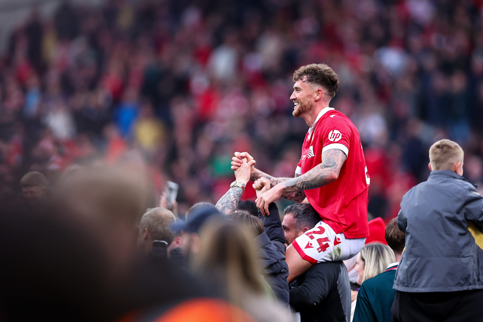 Dan Scarr pays tribute to Wrexham fans after beating Lincoln City on ...