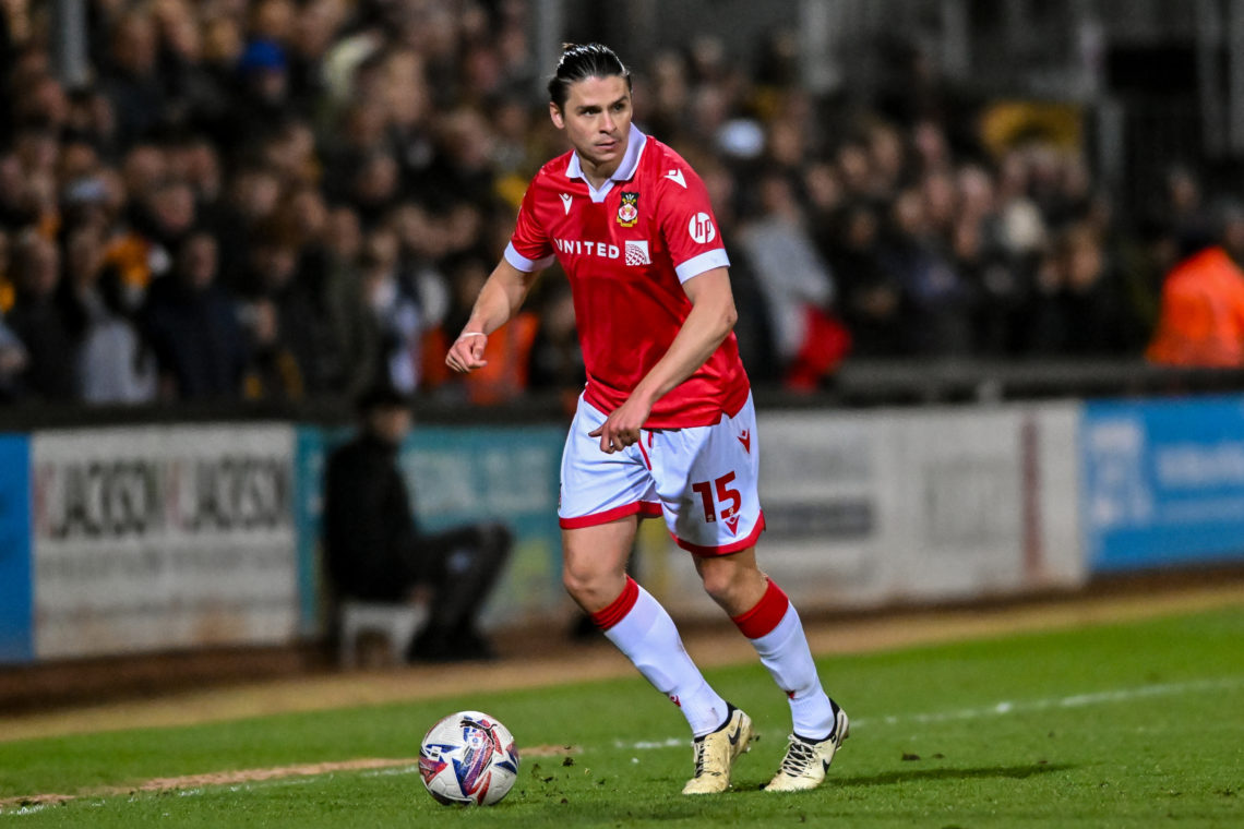 Wrexham star with 33 passes vs Sheffield Wednesday gave his best ...