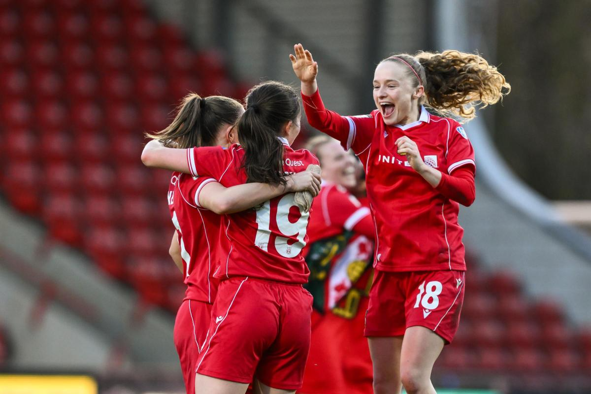 Wrexham Women overwhelm Cardiff to seal historic title with ruthless 4 ...